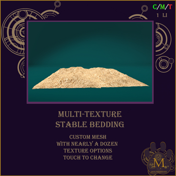 Second Life Marketplace - *M* Multitexture Stable Bedding Unpacker